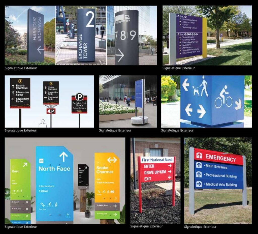 Panneaux d’affichage et Enseigne – Techtra Graphics